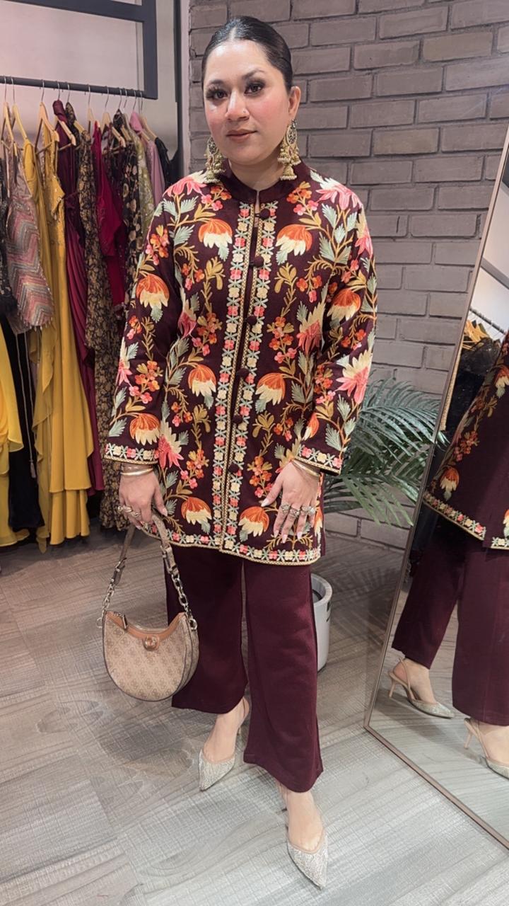 Ojas Thread work Cordset – Nancy Khatri